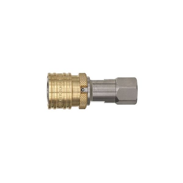 日東工器 熱水用カプラ HW-2S-F C3604 FKM (55443) 1個（直送品） - アスクル