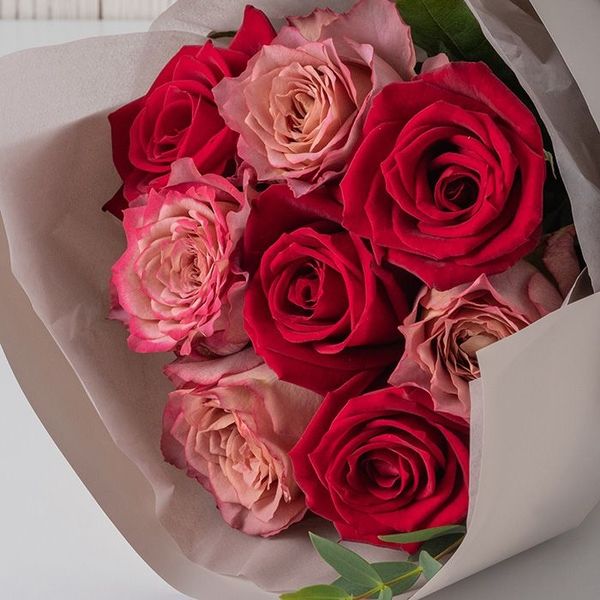 【生花】アデリー ホシファームフリルブーケニュアンスレッド8本＆ゴディバクッキーアソートメント18 FMX-07B 1箱（直送品） - アスクル