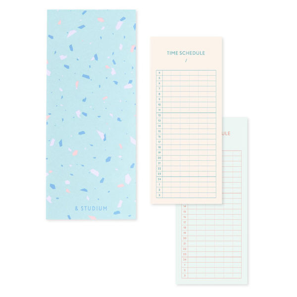 いろは出版 STUDY MANAGEMENT CARD タイムスケジュール GSM-03 1セット(5冊) - アスクル