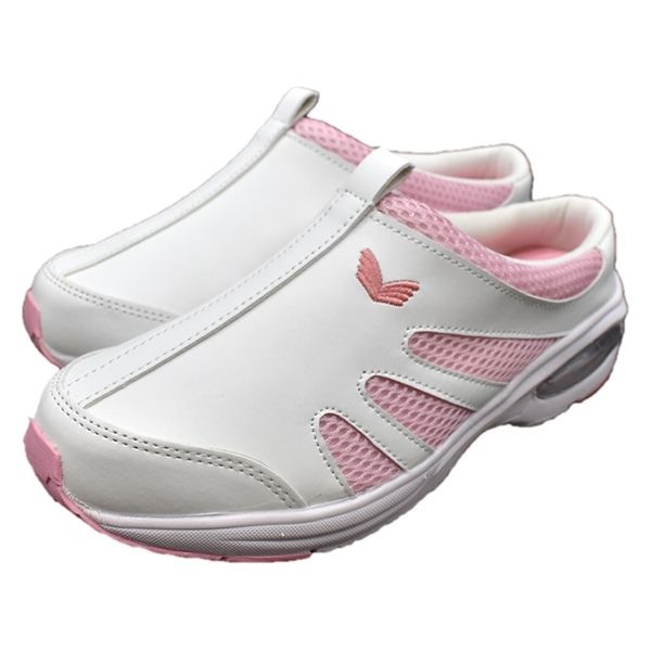 山一 消臭クッションインソールサボシューズ ピンク 24cm YI80 1足 - アスクル