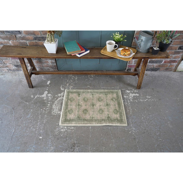 ERARE DICTUM マイクロプリントパイルマット 600×900mm ベージュ 4571581811898 1枚（直送品） - アスクル