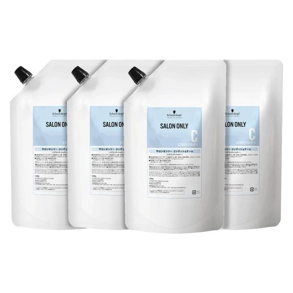 シュワルツコフ サロンオンリー コンディショナー 4000g [1000gレフィル×4] 4515208058372 1個（取寄品） - アスクル