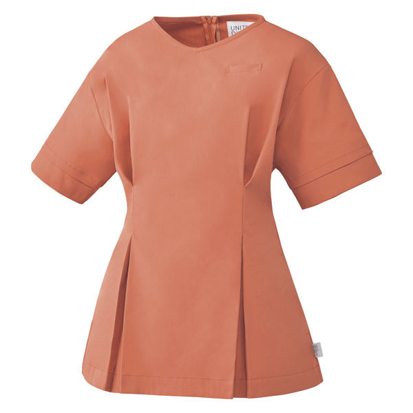 チトセ トップス(半袖) 女性用 ヌードピンク SS DOM-0027 1枚 白衣（取寄品） - アスクル