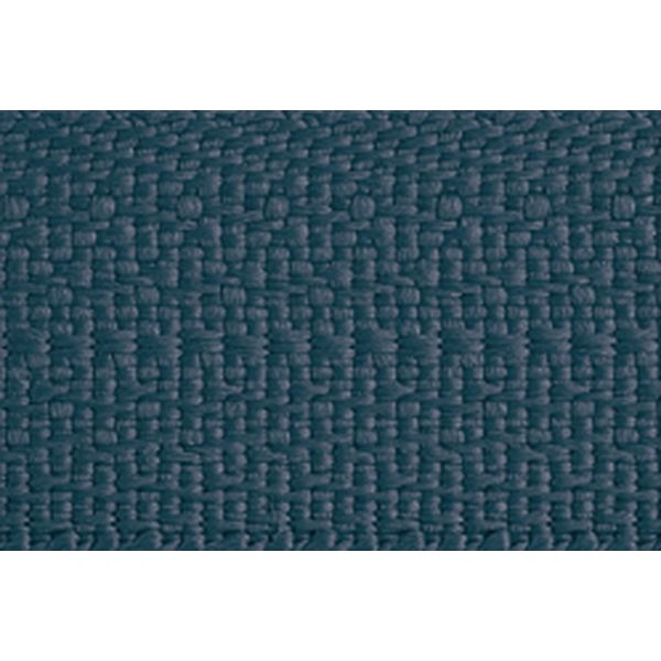 YKK フラットニットファスナー 50cm 止め ラベル付き 25FK-50BL #579 1セット（20本）（直送品） - アスクル