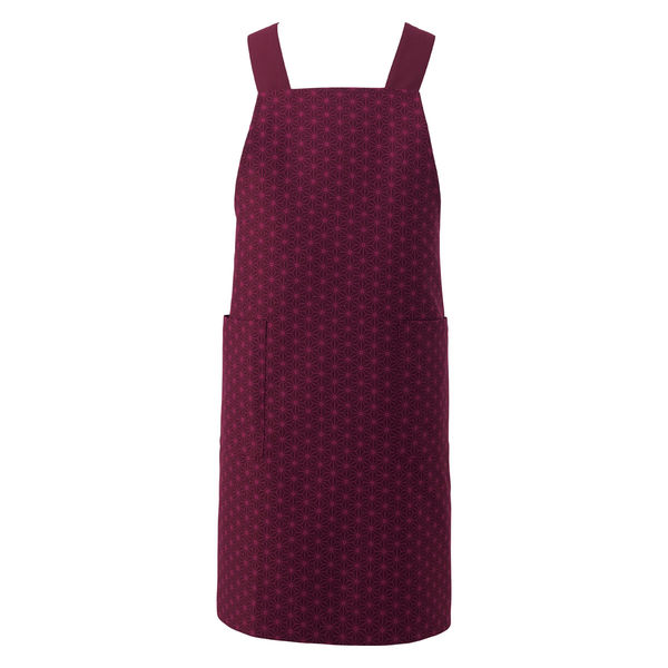 チトセ 胸当てエプロン エンジ M DN-8916 1枚（取寄品） - アスクル