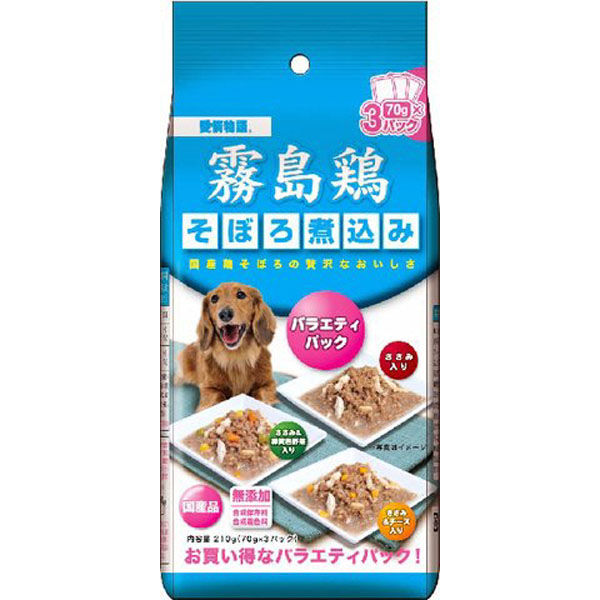 イースター（株） 愛情物語・霧島鶏 そぼろ煮込み バラエティパック210g（70g×3P） 4970768722420（直送品） - アスクル