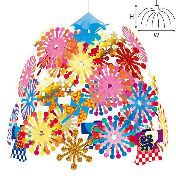 アルファ あざやか花火センター TA2-2124 1ヶ（直送品） - アスクル