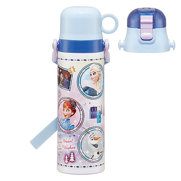 スケーター SKDC6 2WAYステンレスボトル 580ml アナと雪の女王 23 604461-SKDC6 1個（直送品） - アスクル