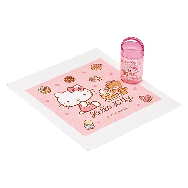 スケーター OA5AG 抗菌ケース付おしぼりセット ハローキティ お菓子 608285-OA5AG 1個（直送品） - アスクル