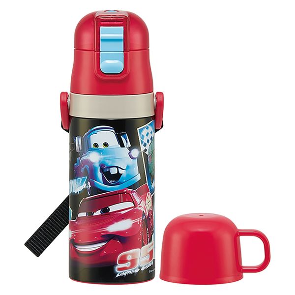 スケーター SKDC3 子供2WAYステンレスボトル 420ml カーズ (23) 628511-SKDC3 1個（直送品） - アスクル