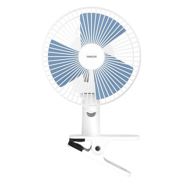 YAMAZEN 18cm クリップ扇風機 風量2段階 YCS-EK18(A) - アスクル
