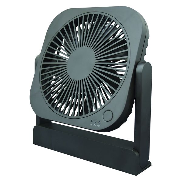 TOPLAND 12cm 薄型 コンパクトファン 3電源対応 底面マグネット固定式 ブラウン SF-DF18 BR 1台 - アスクル