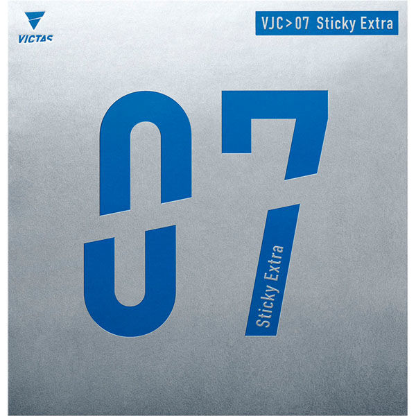 VICTAS（ヴィクタス) 卓球 ラバー VJC>07 STICKY EXTRA 2.0 レッド 020741 1枚（直送品） - アスクル