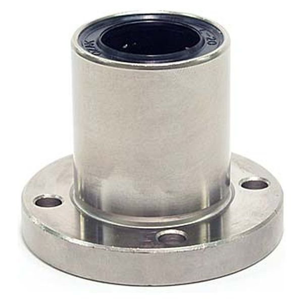 オザック精工 リニアベアリング丸フランジ内径16mm外径28mm全長37mm LF16B-UU 1個（直送品） - アスクル