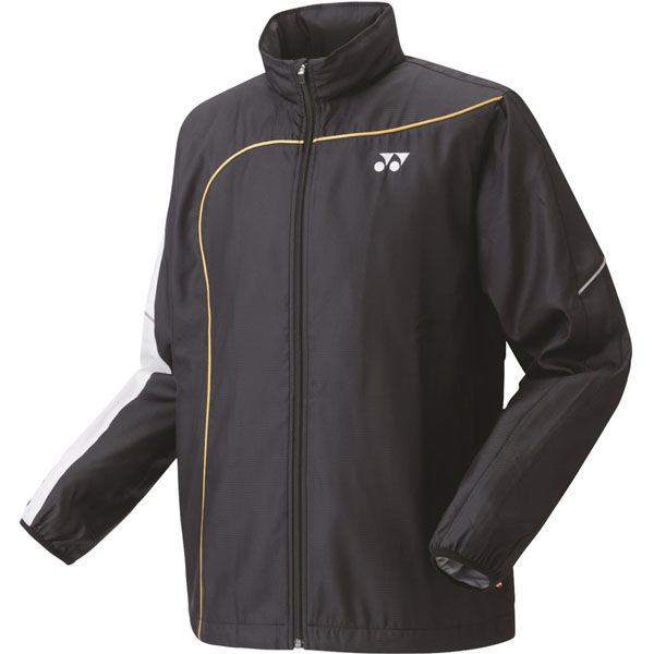 Yonex(ヨネックス) ユニセックス 裏地付きウィンドウォーマーシャツ 70081 ブラック/ブラック(243) SS 1枚（直送品） - アスクル