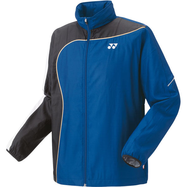 Yonex(ヨネックス) ユニセックス 裏地付きウィンドウォーマーシャツ 70081 ミッドナイトネイビー(472) M 1枚（直送品） - アスクル