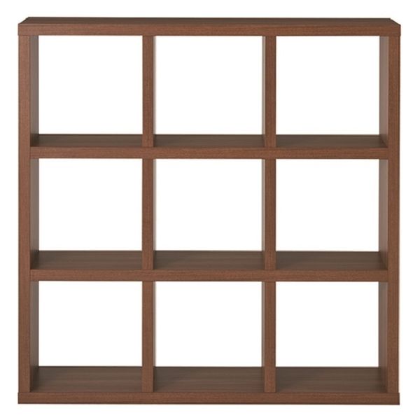 【車上渡し】桜屋工業 HOMEDAY シェルフ 幅1147×奥行297×高さ1145mm ウォールナット SA-91 1台（直送品） - アスクル