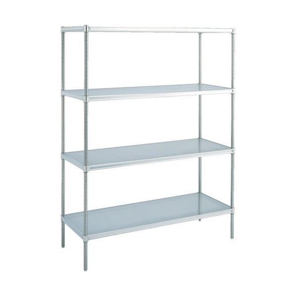 キャニオン ステンレスパンチングシェルフ 1520×610×159 SUSP610-1590-154 556-6843（直送品） - アスクル