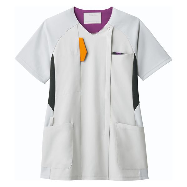 フォーク 7094SC ライトグレー 3L 7094SC-5-3L 1枚 スクラブ（直送品） - アスクル