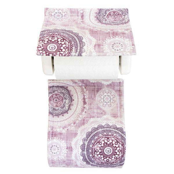 ヨコズナクリエーション ペーパーホルダーカバー トイレットペーパーホルダーカバー トイレットペーパーホルダー カバー レース 348029 ...