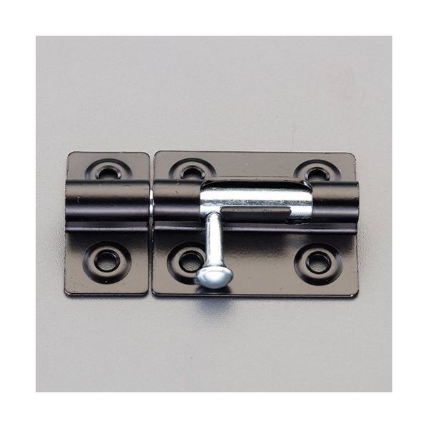 エスコ 40.0x45.0mm 塗ラッチ(黒) EA951BL-140 1セット(15個)（直送品） - アスクル