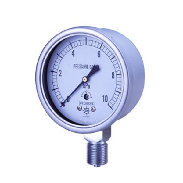 第一計器製作所 微圧計 AT G3/8 75×10KPA BANー331Aー10 1台（直送品） - アスクル