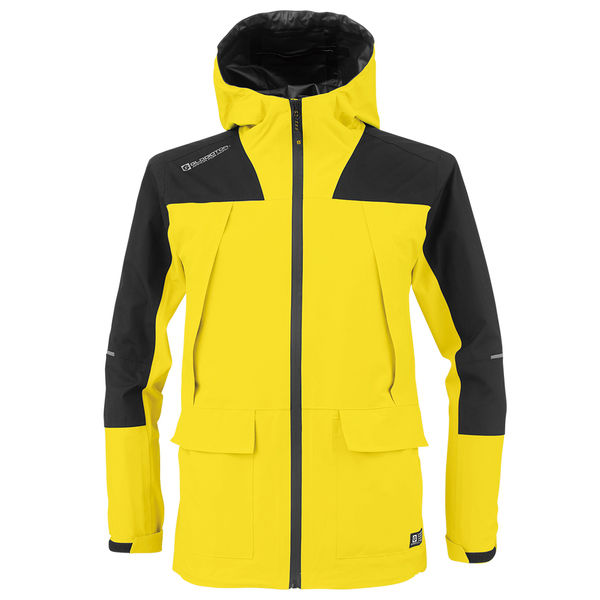 GLADIATOR G-5411 4WAYストレッチレインジャケット イエロー 4L コーコス信岡 1着（直送品） - アスクル