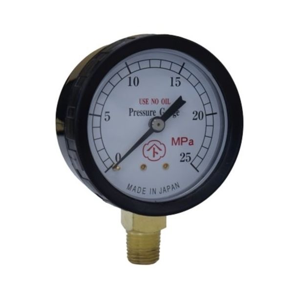 ヤマト産業 YAMATO 一般圧力計 GBー7ー25MPa GB-7-25 1台 215-4661（直送品） - アスクル