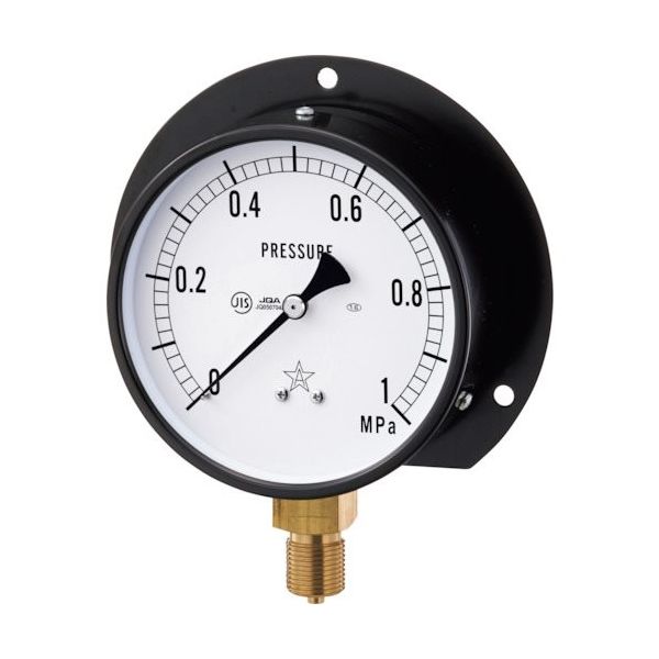 右下精器製造 右下 一般圧力計 G421-211-V-100MPA 1個 334-2664（直送品） - アスクル