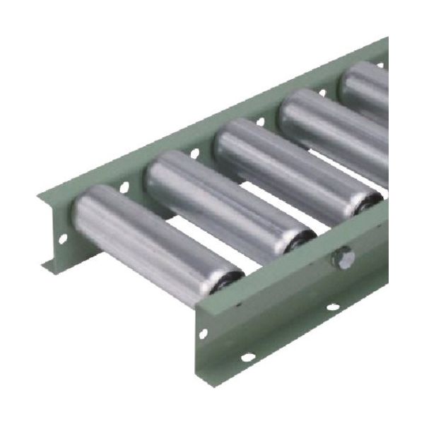 太陽工業 タイヨー φ60.5(2.3)スチールローラコンベヤ 機長1500mm 肉厚2.3mm F6023-300-100-1500 1台（直送品） - アスクル