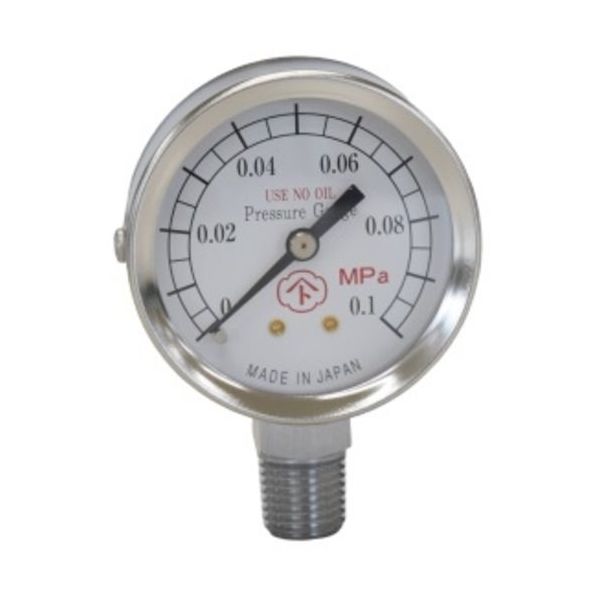 ヤマト産業 YAMATO 一般圧力計 GBー4ー0.1MPa GB-4-0.1 1台 215-6216（直送品） - アスクル