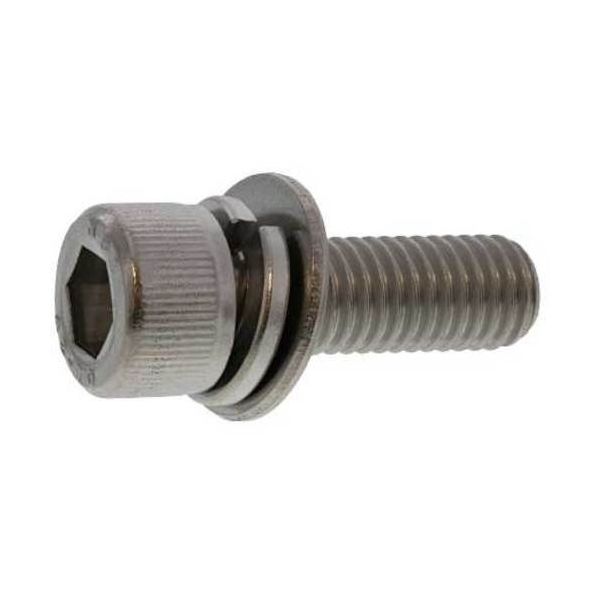 SUNCO 三価ホワイト 10.9CAP I=3 日本鋲螺 10×25 (8本入) A0-00-913B-0100-0250-03-8（直送品 ...