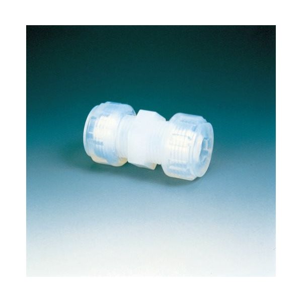 フロンケミカル PFAストレート・ユニオン(Fロックシール) SFUー1/2 NR1042-008 1個 735-0201（直送品） - アスクル