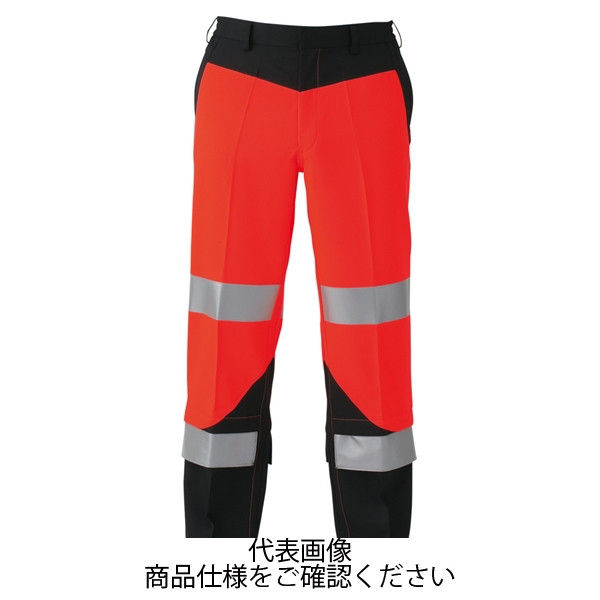 コーコス信岡 高視認性安全スラックス レッド 3L CS-2413-20-3L 1本（直送品） - アスクル