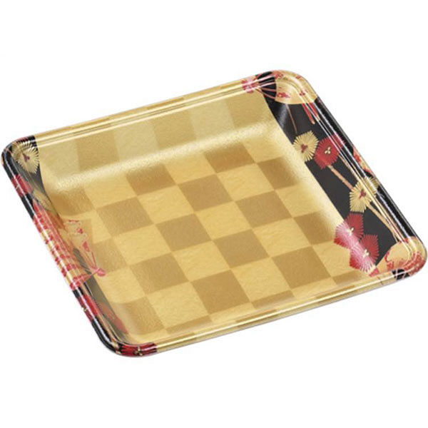 エフピコ FLB-A20-30 扇市松金 4B560206 1箱（1200枚：100枚×12袋）（取寄品） - アスクル