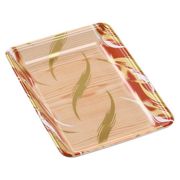 エフピコ FLB-A28-30 風紋木目OR 4B840286 1箱（900枚：100枚×9袋）（取寄品） - アスクル