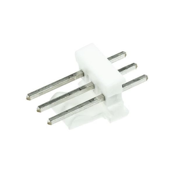 TE Connectivity ピンヘッダ 3極 2.54mm 1列 640456-3（直送品） - アスクル