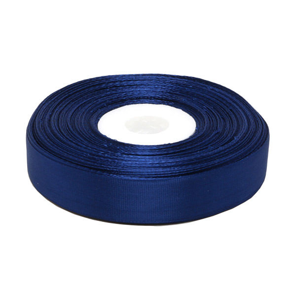 カラーリボン 巾18mm×29m お徳用 紺 AMK18-3-10 1個(10巻) - アスクル