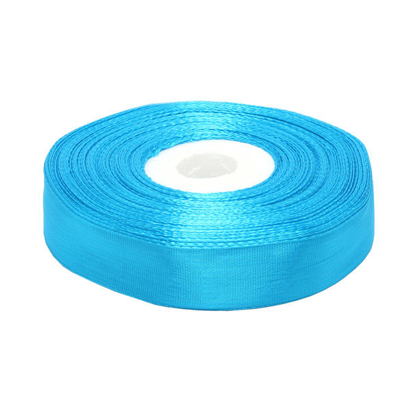 カラーリボン 巾18mm×29m お徳用 水色 AMK18-8-10 10巻セット - アスクル