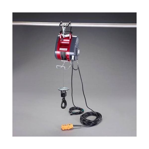 エスコ 130kg/30m 電動ウインチ EA840B-130BA 1台（直送品） - アスクル