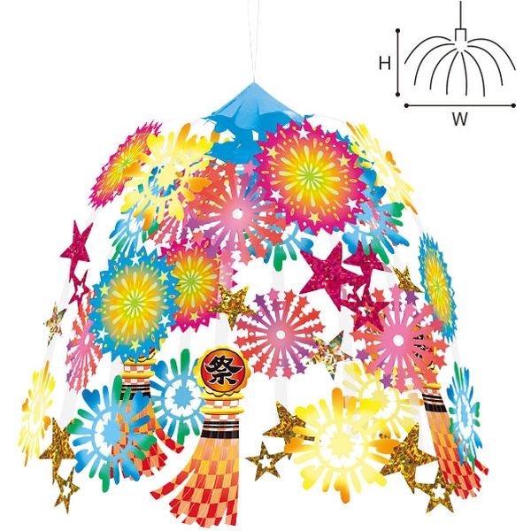 アルファ 星空花火センター TA2-2117 1個（直送品） - アスクル