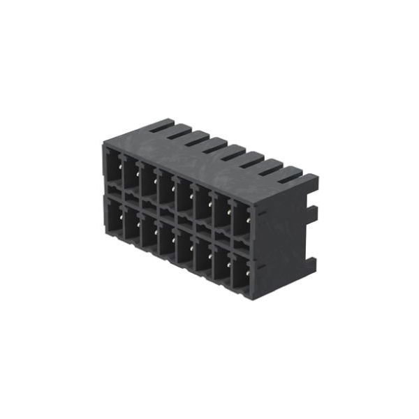 Weidmuller 基板接続用ピンヘッダ 10極 3.81mm 2列 SCD 3.81/10/90G 3.2SN BK BX ー 1973（直送品） - アスクル