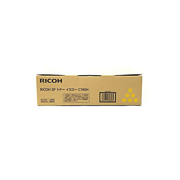 リコー レーザートナーカートリッジ RICOH SPトナー C740H イエロー（大容量） 600587 （わけあり品） - アスクル