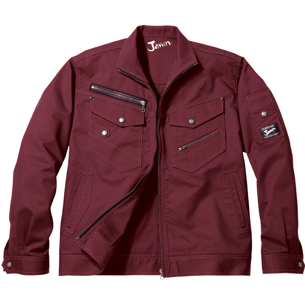 自重堂 制服百科 ジャンパー ワイン 5L 52100（直送品） - アスクル