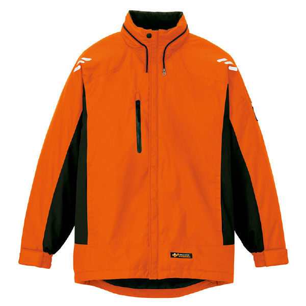 アイトス 防寒ジャケット オレンジ L AZ6169-063 1着（直送品） - アスクル