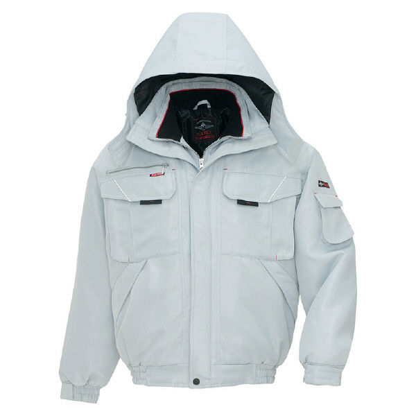 アイトス 防寒ブルゾン グレー 4L AZ8461-004 1着（直送品） - アスクル