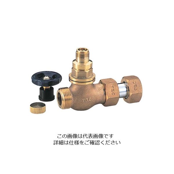 タブチ 止水栓 メータ直結伸縮止水栓 B型開閉栓防止式 SESB-20X13 1個（直送品） - アスクル