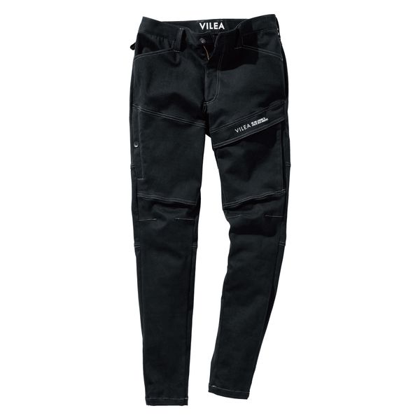 VILEA ストレッチカーゴ 3804-20ブラック8L 村上被服 1着（直送品） - アスクル