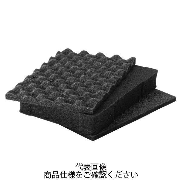 NKSP型NK用 内装スポンジフォーム 黒 NKSP910 1セット(カバー×1 ベース×1 下敷×1 ) 1セット(2セット)（直送品） - アスクル