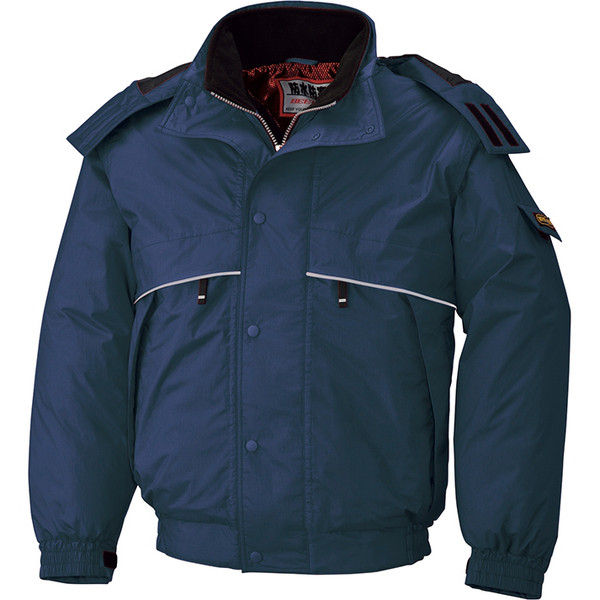 ビッグボーン商事 BEE MAX BM786 防寒ジャケット ネイビー M（取寄品） - アスクル